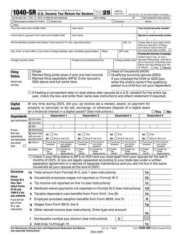 Free Form 1040-SR: Simplified Tax Filing for Seniors