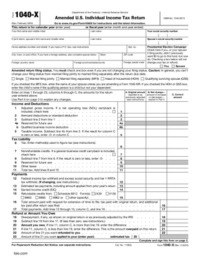 Free Form 1040-X: Amend Your Tax Return Easily on Loio