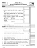 Free IRS Schedule 2 Tax Form: Additional Taxes Explained