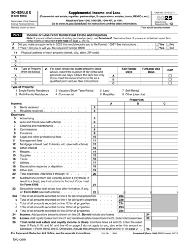 Schedule E Tax Form: Report Your Supplemental Income