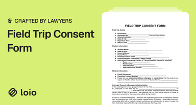 Free Field Trip Consent Form: Easy Online PDF Template