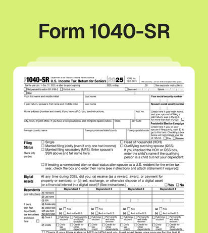 Free Form 1040-SR: Simplified Tax Filing for Seniors