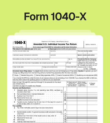 Form 1040-X: Amend Your Tax Return Easily on Loio