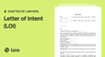 Letter of Intent (LOI) Template for Business & Personal Use