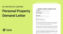 Demand Letter for Return of Property - Legal Template