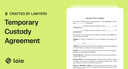 Free Temporary Custody Agreement Form - Create & Download PDF