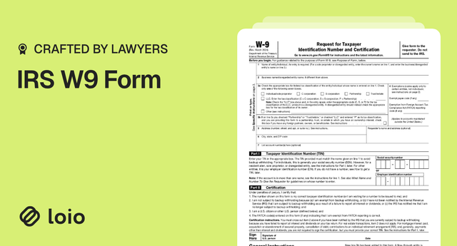 IRS W9 Form: Download & Fill Your Taxpayer ID Certification